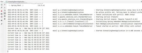 scheduling in spring boot spring framework guru