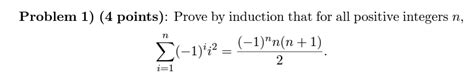 solved problem 1 4 points prove by induction that for