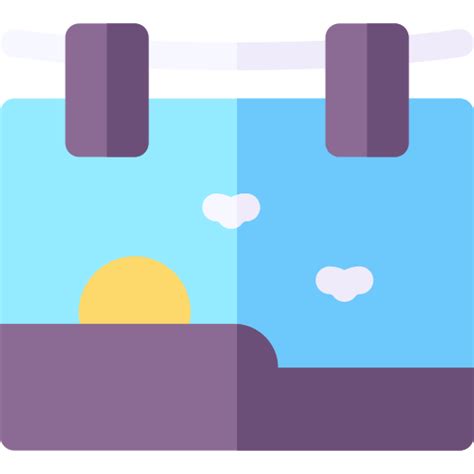 Drying Basic Rounded Flat Icon