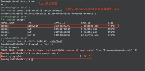 Docker中centos容器安装使用mysqldocker Centos容器安装mysql Csdn博客