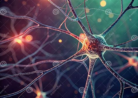Visualizing The Complex Interconnections Of A Neural Network Abstract Art Depicts Synaptic