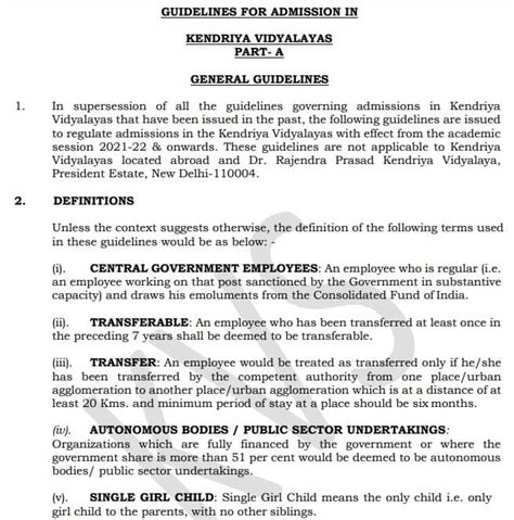 Kv Admission Form Kv Class 1 Admission 2021 22 Date Online