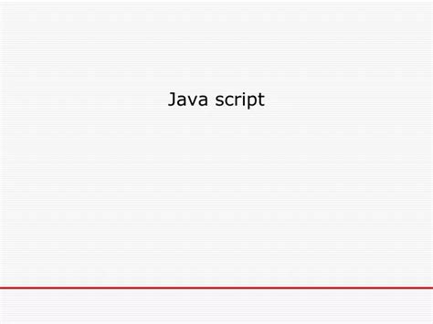 Ppt Java Script Powerpoint Presentation Free Download Id2388690