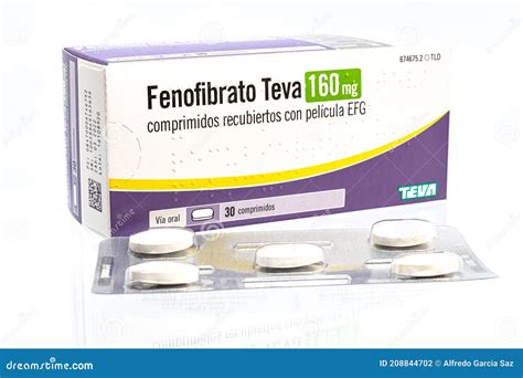 Fibrate Drug For Cholesterol Lowering Therapy Concept Photo Open Packaging With Medication
