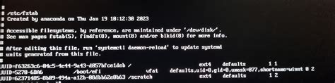 Fedora Startupmounting Fails Because No Free Loop Devices Unix