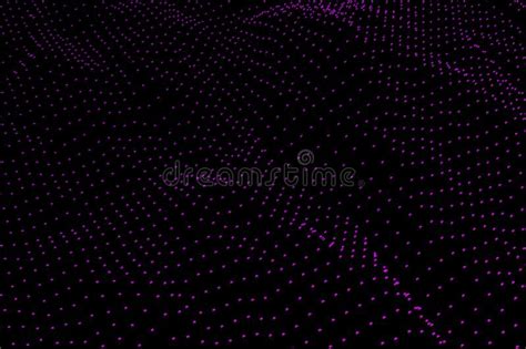 Abstract Technology Particle Grid Background Stock Illustration Illustration Of Electronic