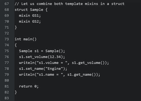 Template Mixins In D Programming Language Rangarajan Krishnamoorthy