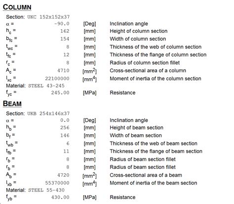solved material strength not updating for steel connections autodesk