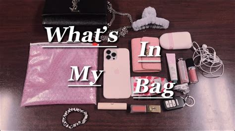 Whats In My Bag👜 왓츠인마이백 여자친구 가방 털기 20대 커플 가방속엔 뭐가 있을까👀 Youtube