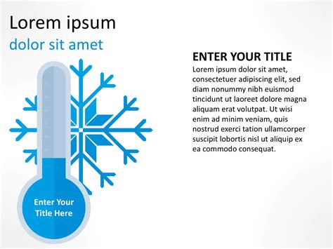 Cold Temperature Powerpoint Diagram Slides Cold Temperature Diagram