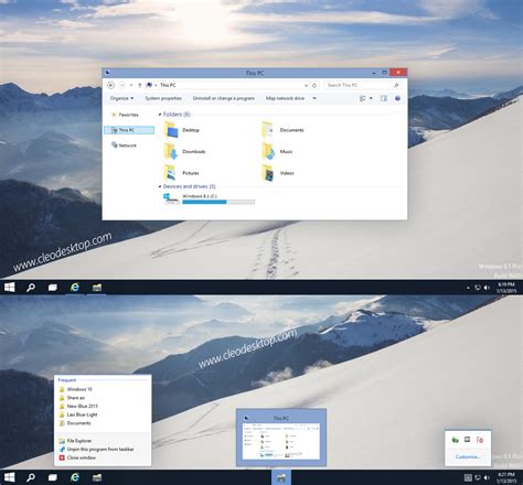 Windows 10 Tech Preview For Consumer Theme For Windows 7 Windows10