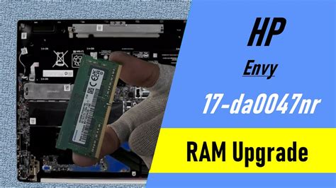 Hp Envy 17 Da0047nr Laptop Ram Upgrade And Disassembly Options Youtube