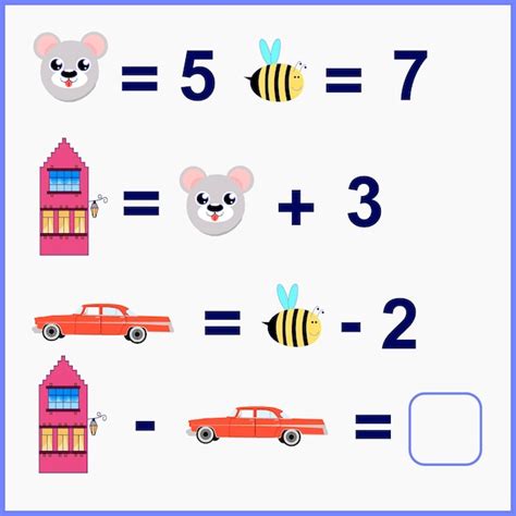 Premium Vector Math Task Additional Education