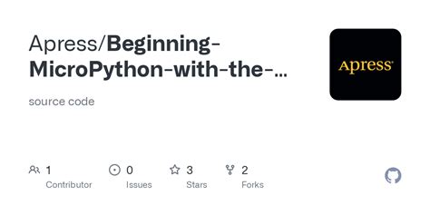 Github Apressbeginning Micropython With The Raspberry Pi Pico