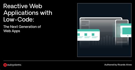 reactive web applications with low code