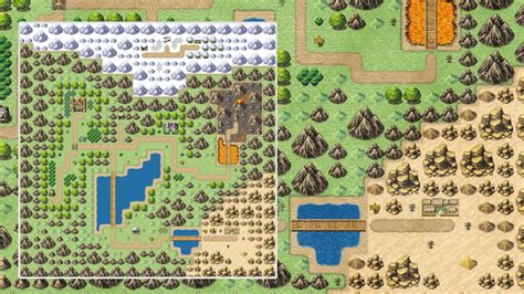 Artstation Fantasy World Maps Rpg Maker Map Presets Game Assets