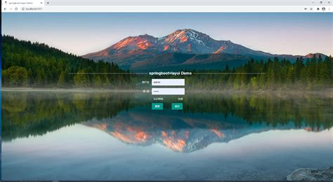 Springbootlayui基础项目springboot Layui Csdn博客