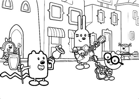 Wow Wow Wubbzy Coloring Pages Artofit