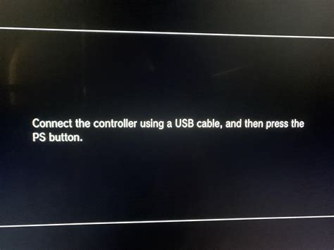 So Im Currently In Recovery Mode On My Ps3 Im At This Screen And I Have My Usb Cord And