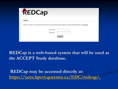 PPT Mastering REDCap Data Entry For ACCEPT Study PowerPoint Presentation ID