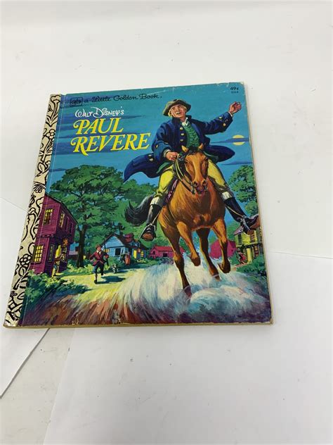 Little Golden Book Paul Revere Ebay
