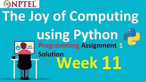 The Joy Of Computing Using Python Nptel Week 11 All Programming Assignment Solution 2021 April