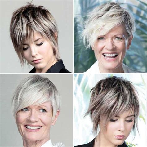 Tagli Di Capelli Corti Scalati Lisci Lucille Jurgensen Stile Di Capelli