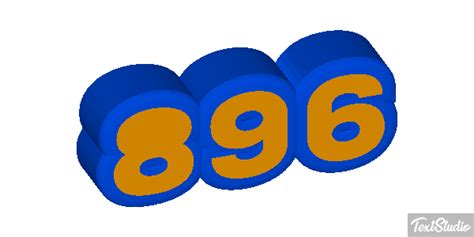 896 Número Diseños De Logotipos  Animados