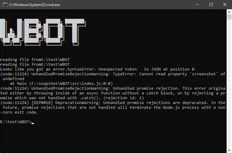 doesn t start after closing the bot · issue 12 · vasani arpit wbot