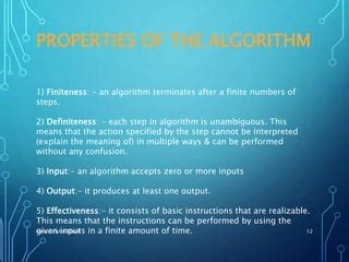 C Program Execution And Algorithm PPTX Programming Languages Computing