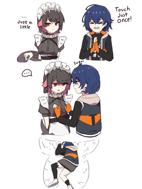 Ellen Joe And Belle Zenless Zone Zero Drawn By Chirun Danbooru