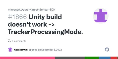 Unity Build Doesnt Work Trackerprocessingmodedirectml · Issue