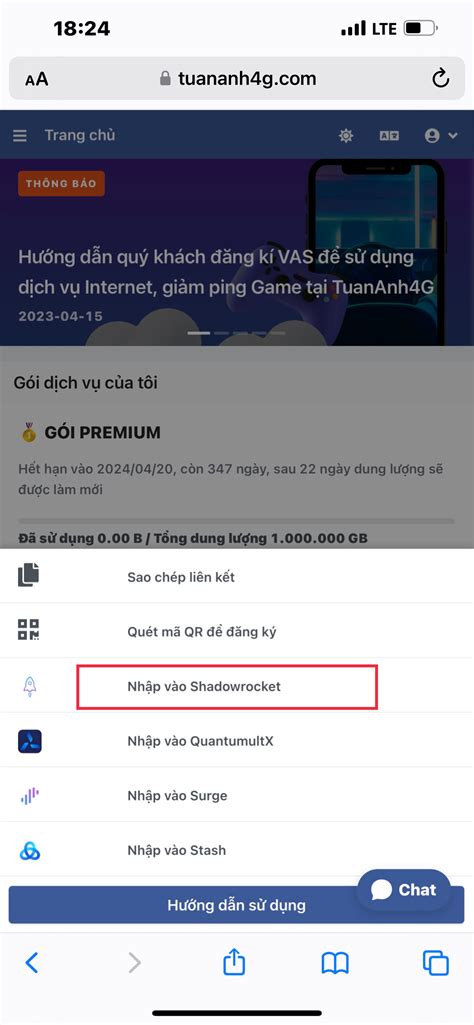 Shadowrocket TuanAnh G BLOG