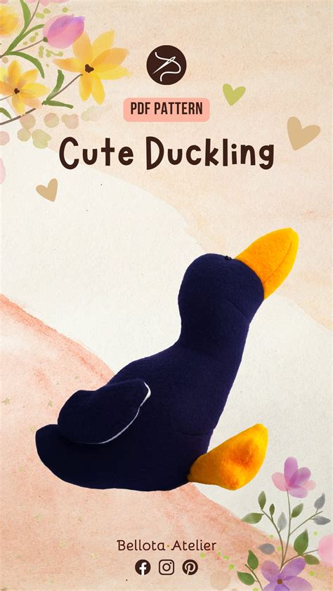 Cute Duckling Sewing Pattern