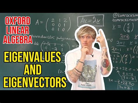 free video oxford linear algebra eigenvalues and eigenvectors