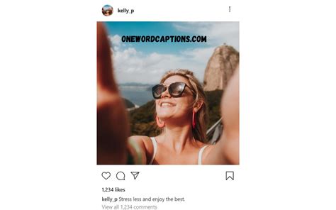 Top Caption For Instagram Selfies That Will Suit Your Snap One Word Captions