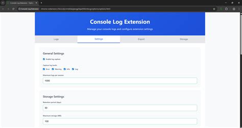 Chromium Console Log Manager Devpost