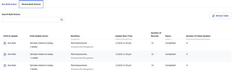 Bulk Update Fields Logicgate Help Center