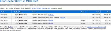 Test Error Logging With Elmah Sitefinity Cms Setup And Maintenance