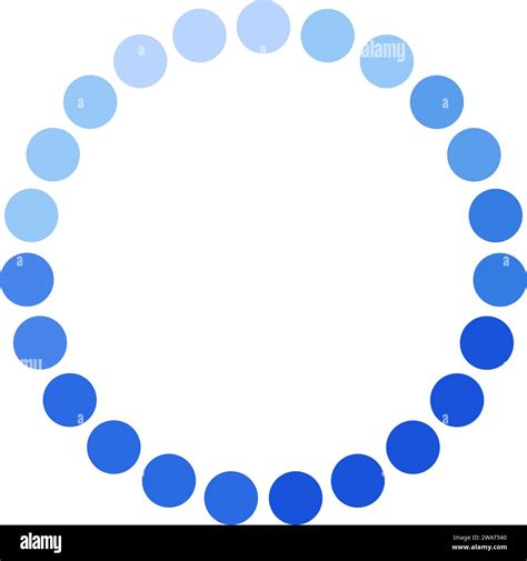 Load Progress Bar Round Cartoon Vector Illustration Stock Vector Image