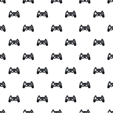 Video Game Controller Pattern Simple Style Vector Art At Vecteezy