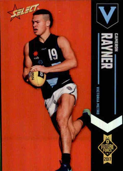 Cameron Rayner Red Parallel 2017 Select Afl Future Force — Ja Jas