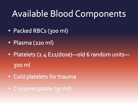 Massive Transfusion Protocol Dr Zeyd Merenkov