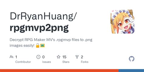 Github Drryanhuang Rpgmvp Png Decrypt Rpg Maker Mv S Rpgmvp Files To Png Images Easily