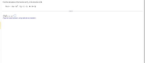 Solved Find The Derivative Of The Function At P In The Chegg
