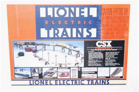 Lionel 11717 Csx Freight Set Sd 18 Diesel