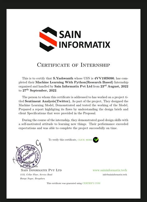 yashwanth s on linkedin internship training python share