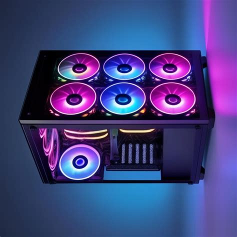 Realistic Computer Case Vector Illustration Design Premium Ai Generated Image