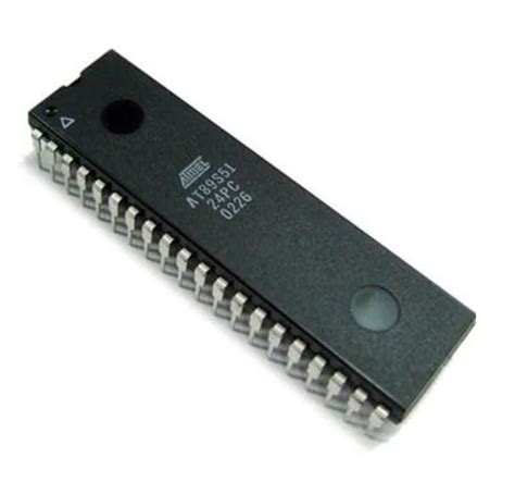 Atmel 8051 At89s51 Dip 40 Pin Microcontroller In Pakistan