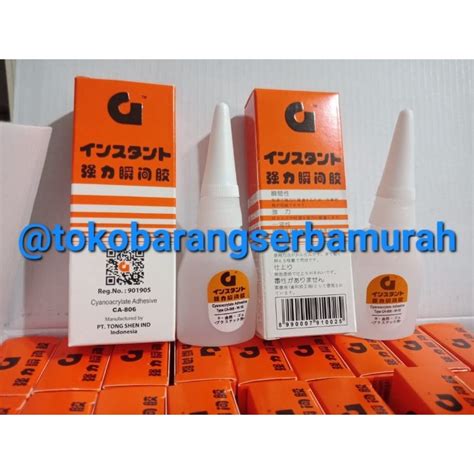 Jual Lem G Original Lem G Asli Lem G Original Super Glue Tetes Epotec Cair Korea W 20 Instan